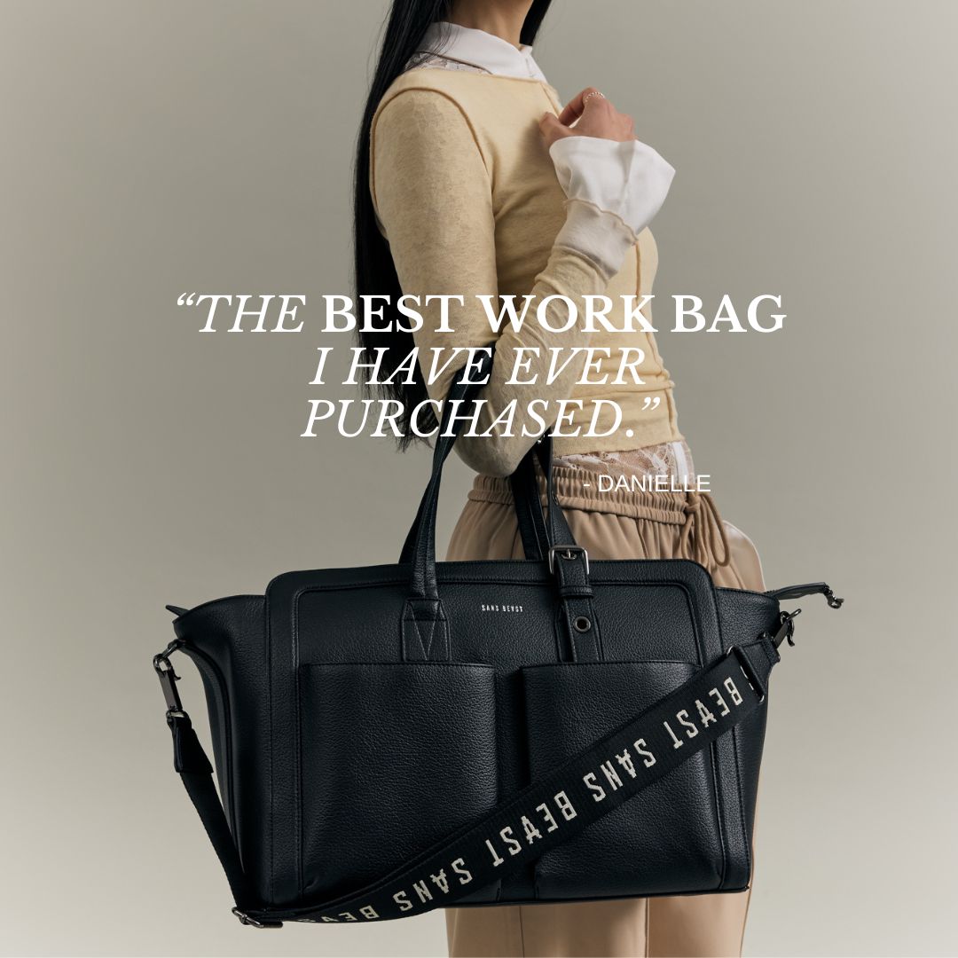 The Daytripper Vegan Leather Tote Bag I Sans Beast